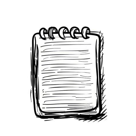 Hand Drawn Spiral Notebook Sketch Free Photo Illustration Rawpixel
