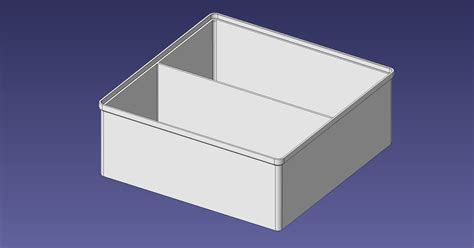 3x3 Units Full Height 1x2 Grid Stackable Insertbox By Bodo Download Free Stl Model
