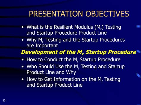 Ppt Resilient Modulus Testing And Startup Procedures Powerpoint