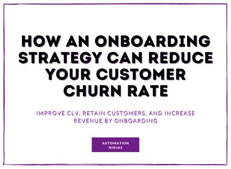 How An Onboarding Strategy Can Reduce Your Customer Churn Rate