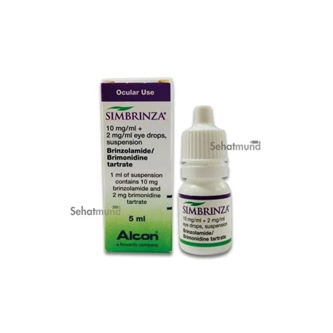 Simbrinza Eye Drops 5ml Sehatmund Online Medicine