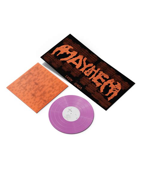 Lady Gaga Mayhem 002 Gray Cd With Exclusive Cover And Exclusive Track