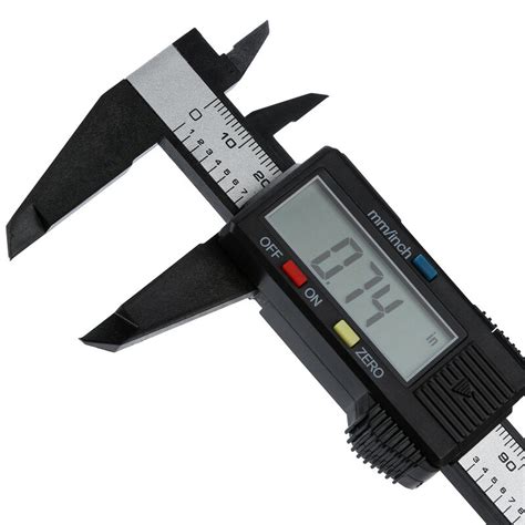 150mm6inch 디지털 전자 탄소 섬유 버니어 캘리퍼스 게이지 마이크로 미터 목공 도구 핸드 툴 액세서리 캘리퍼스 Sw