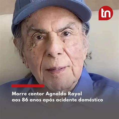 Cantor Agnaldo Rayol Morreu Aos 86 Anos Cantu Em Foco As Principais Notícias Da Região