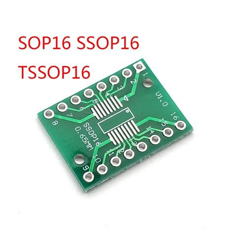 SOP SSOP TSSOP DIP DIP mm es IC adapter PCB kártyához