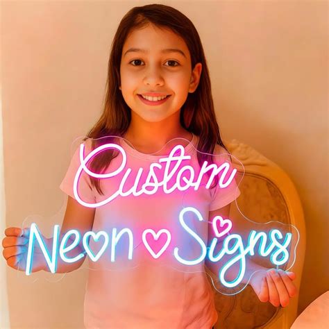 Custom Neon Signs Personalized Led Wall Decor Name Signs Light Up