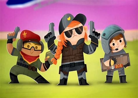 معرفی بازی موبایل Rainbow Six Smol Netflix