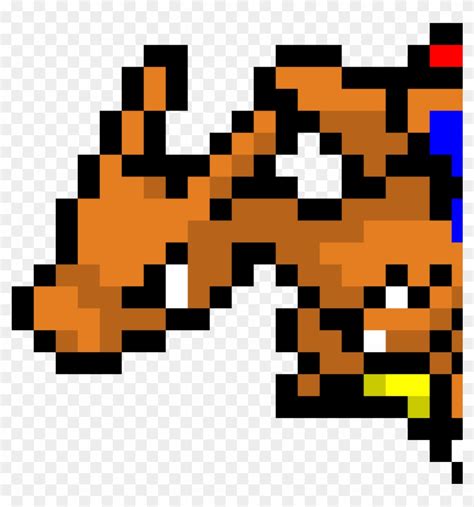 8 Bit Pokemon Charizard