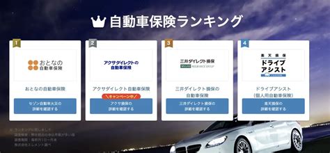 2023年2月最新版！【ネット完結型の自動車保険人気ランキング】│月刊自家用車web 厳選クルマ情報