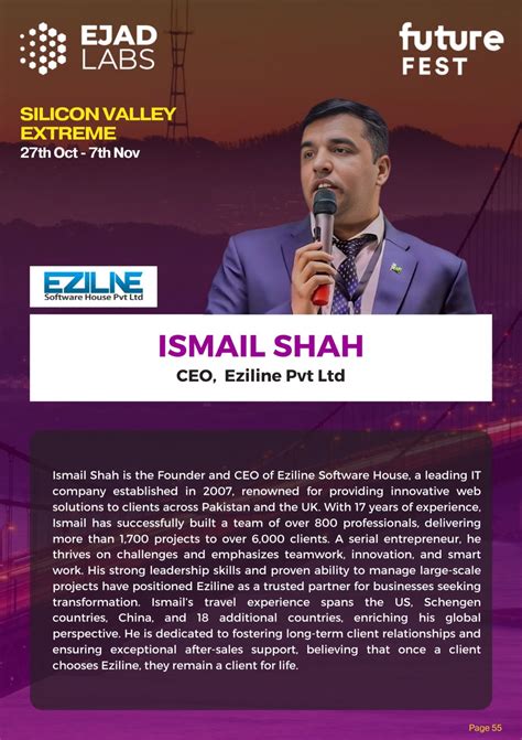 Arzish Azam On Linkedin Meet Ismail Shah Traveling From Pakistan As