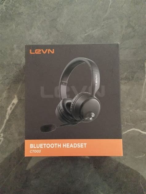 Levn Ct003 Bluetooth Headset With Microphone With Free Earcups Cover