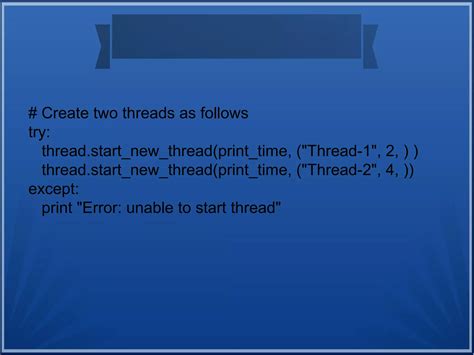 Python Multithreading Session 9 Shanmugam Ppt Programming Languages Computing