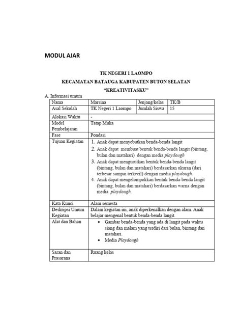 Modul Ajar Kumer Pdf