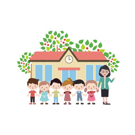 어린이집 일러스트 Png Ai 무료 다운로드 2021 카드 도안 어린이 어린이집 만들기