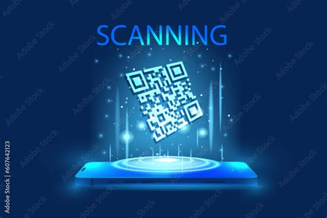 Qr Code Verification Banner Verification Concept For Online Shopping Shopping Special Offer