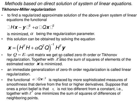 Ppt Deconvolution Methods And Their Applications In The Analysis Of