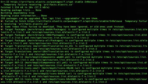 Can Not Install Elastic On Ubuntu Elasticsearch Discuss The Elastic Stack