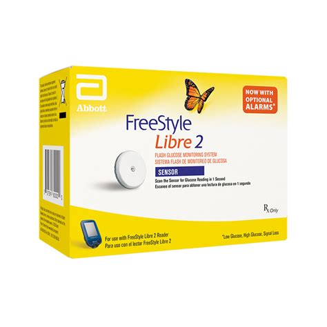 Freestyle Libre 2 Sensors Reader With Sensonr Starter Kit For