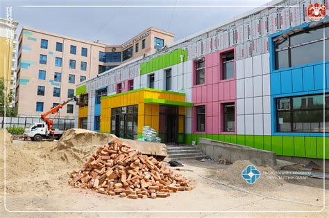 122 дугаар цэцэрлэгийн өргөтгөлийн барилгын ажил үргэлжилж байна