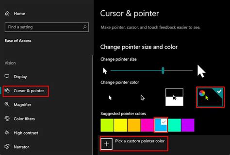How To Change Cursor Colour Plmsnow