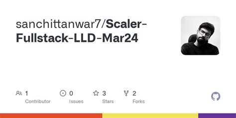 GitHub Sanchittanwar7 Scaler Fullstack LLD Mar24