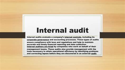 Internal Auditinternal Controlelementspptx
