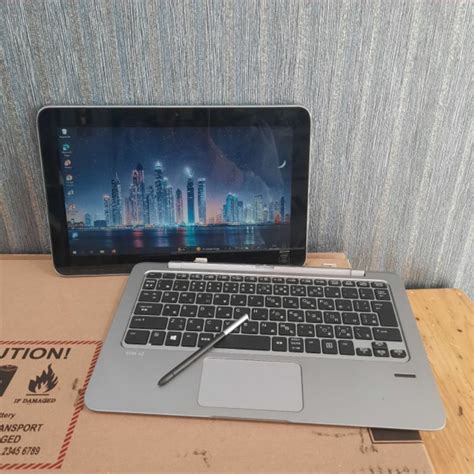 Jual Laptop Hp Elite X G Intel Cor M Y Ram Gb Ssd Gb Layar Bisa Dicopot Jadi Tablet