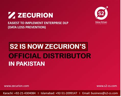 S2 Value Driven Technology Distributor On Linkedin Cybersecurity Dataprotection Zecurion