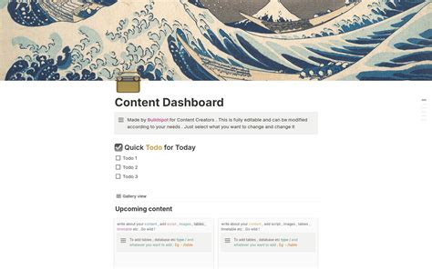 BeBeau Creative Social Content Moodboard Template By Sophie At BeBeau Creative Notion Marketplace