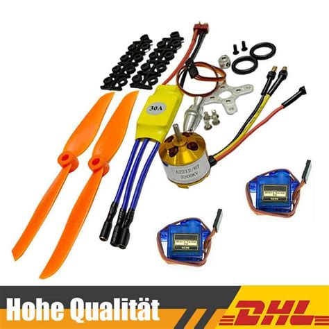 Motore Brushless 2212 2200kv Rc 30a Esc Brushless Outrunner Sg90 Eur
