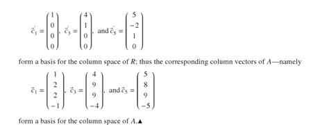 What Are The Row Spaces Column Spaces And Null Spaces In Linear Algebra Ee Vibes