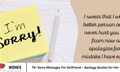 75 Sorry Messages For Girlfriend Apology Quotes For Her Wishes
