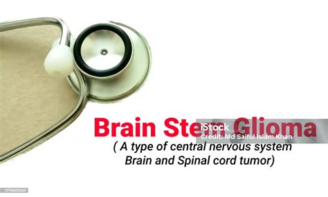 Brain Stem Glioma A Type Of Tumor Of Central Nervous System Brain And