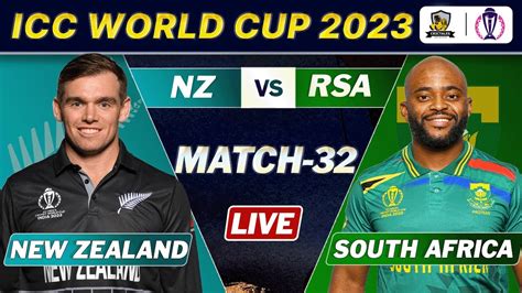 New Zealand Vs South Africa Match 32 Live Scores Icc Cricket World