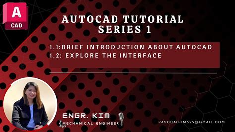 Autocad Tutorial Series 1 Explore The Interface Youtube