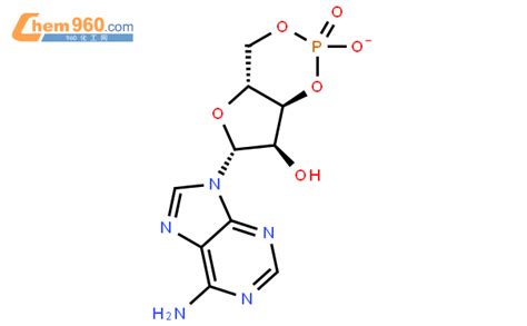 60 92 4 环磷腺苷CAS号 60 92 4 环磷腺苷中英文名 分子式 结构式 960化工网