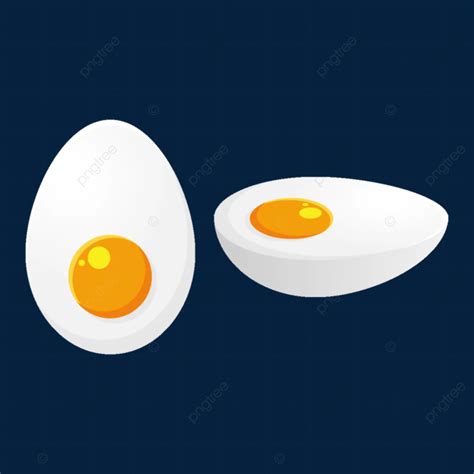 아침에 삶은 계란의 벡터 삶은 계란 계란 아침 Png 일러스트 및 벡터 에 대한 무료 다운로드 Pngtree
