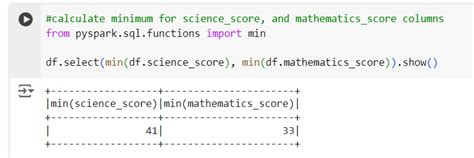 Pyparktypeerror Column Is Not Iterable Min Max And Sum Datascience Made Simple
