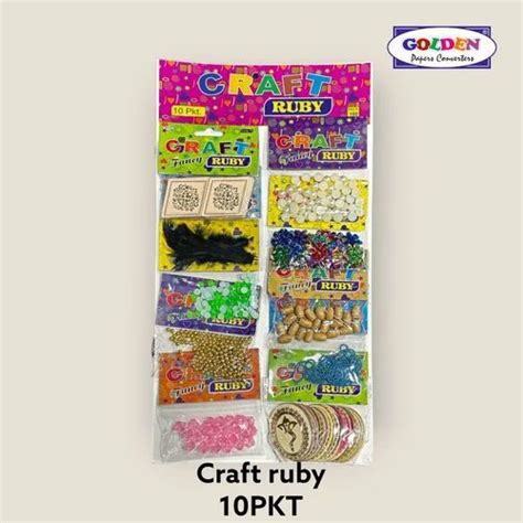 Ruby Paper Craft Kit At ₹ 30piece Craft Kit In Mumbai Id 2856874351988