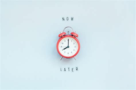 Premium Photo Of Procrastination And Time Management