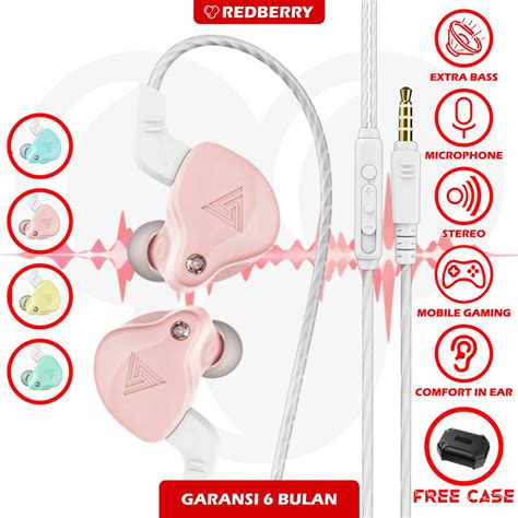 Jual Headset Qkz Ak6x Upgrade Ak6 Sport Heavy Subwoofer Bass Stereo