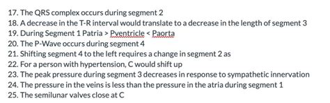 Solved The Pv Loop In The Left Ventricle Is Depicted In The