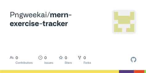 Github Pngweekaimern Exercise Tracker