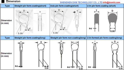 Ptc Ceramic Electronics For Transformers Protection Dxm