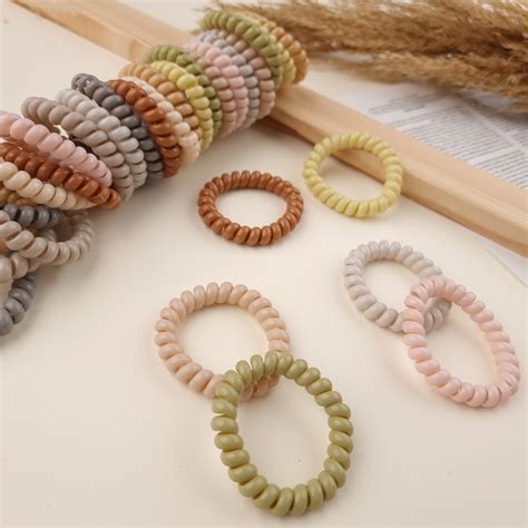 کش مو سیم تلفنی پاستیلی برندیول ️