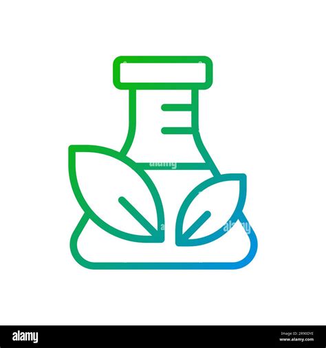 Chemical Free Materials Pixel Perfect Gradient Linear Vector Icon Stock Vector Image And Art Alamy