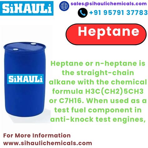 Heptane Liquid 99 At ₹ 605kg In Vasai Virar Id 2855005064997