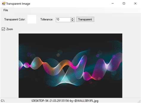 How To Create Transparent Image Using C DevInDeep