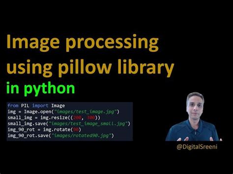 Free Video Image Processing Using Pillow In Python From Digitalsreeni