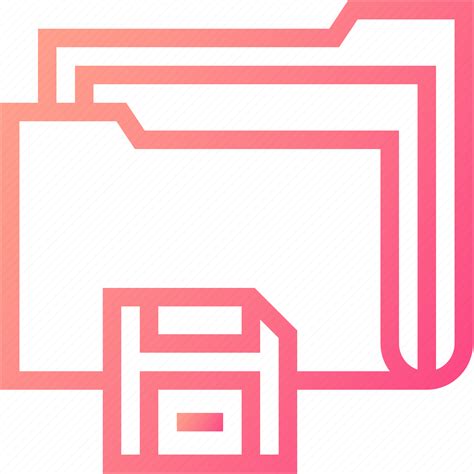 Folder Floppy Disk Files And Folders Data Icon Download On